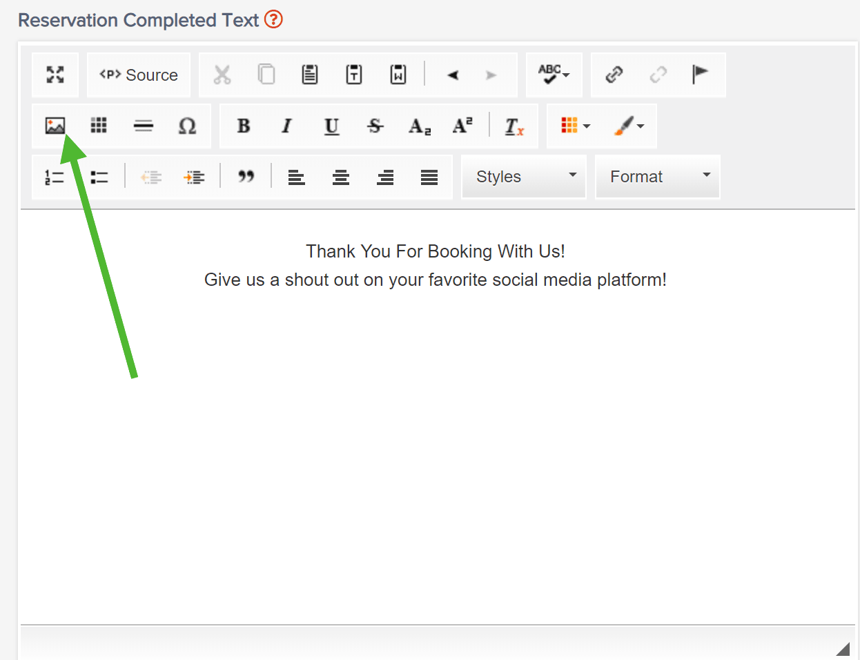 How Do I Add Social Media Buttons To My Reservation Completed Screen ...