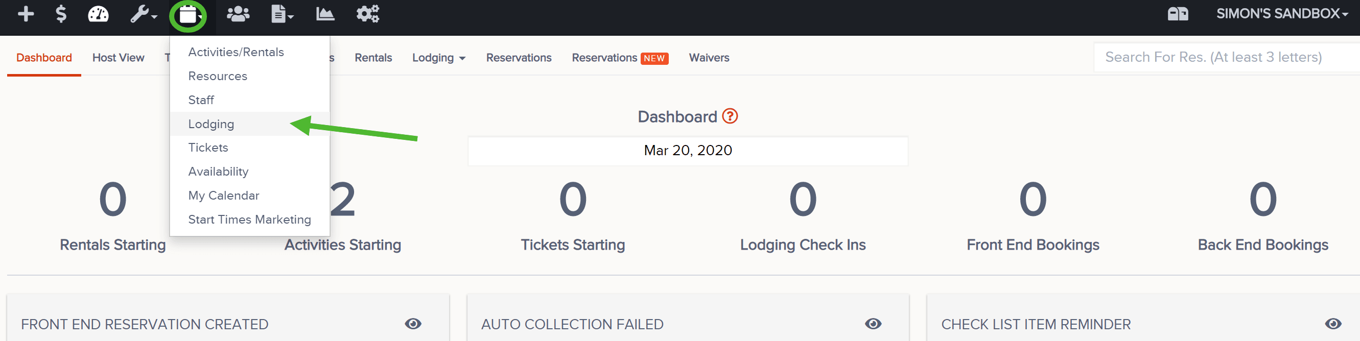 Lodging | Lodging Availability Calendar – The Flybook