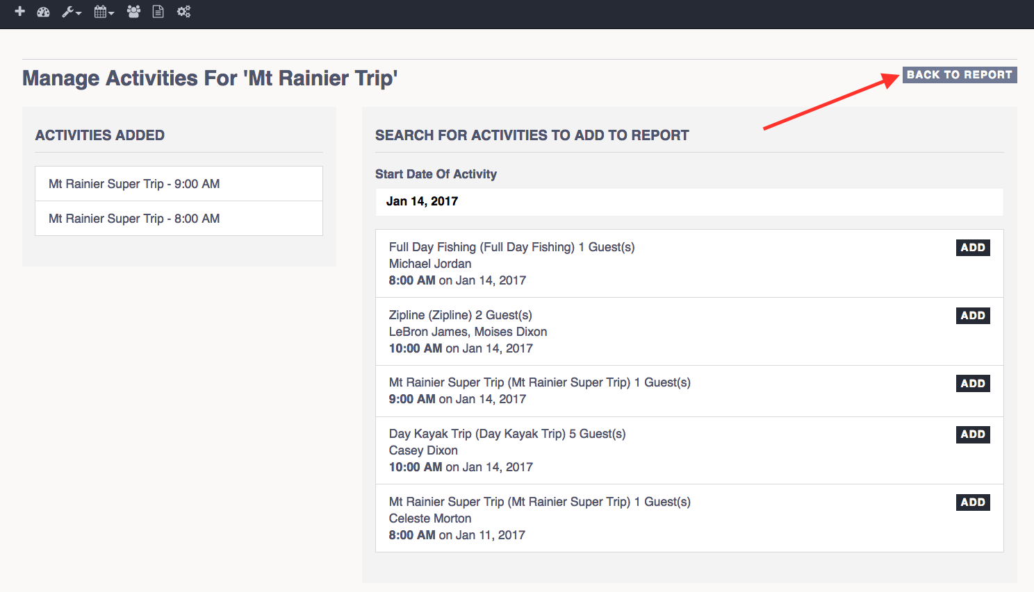 Tools | Manifest Report – The Flybook